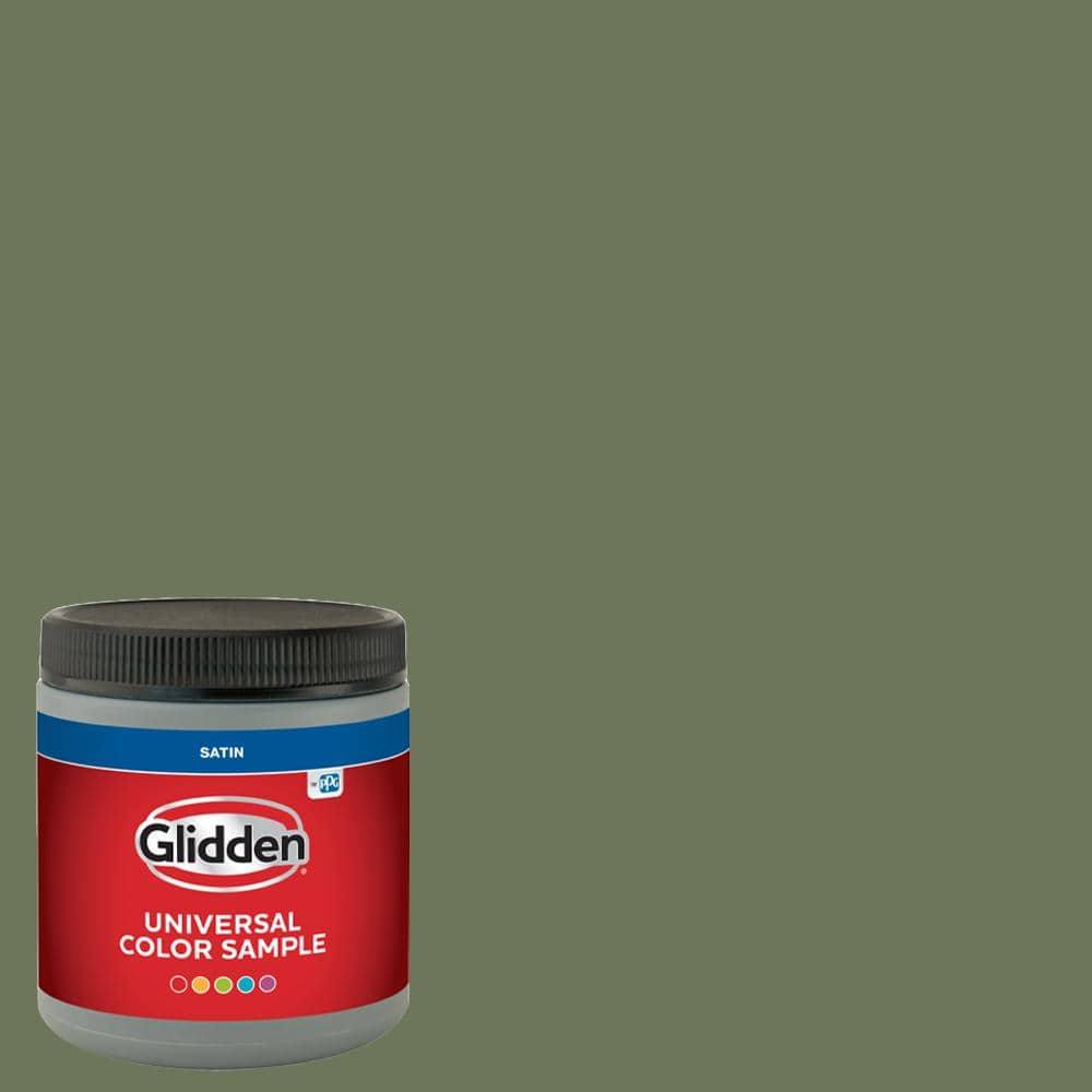 Reviews for Glidden 8 oz. PPG1124-6 Dark Sage Satin Interior Paint ...