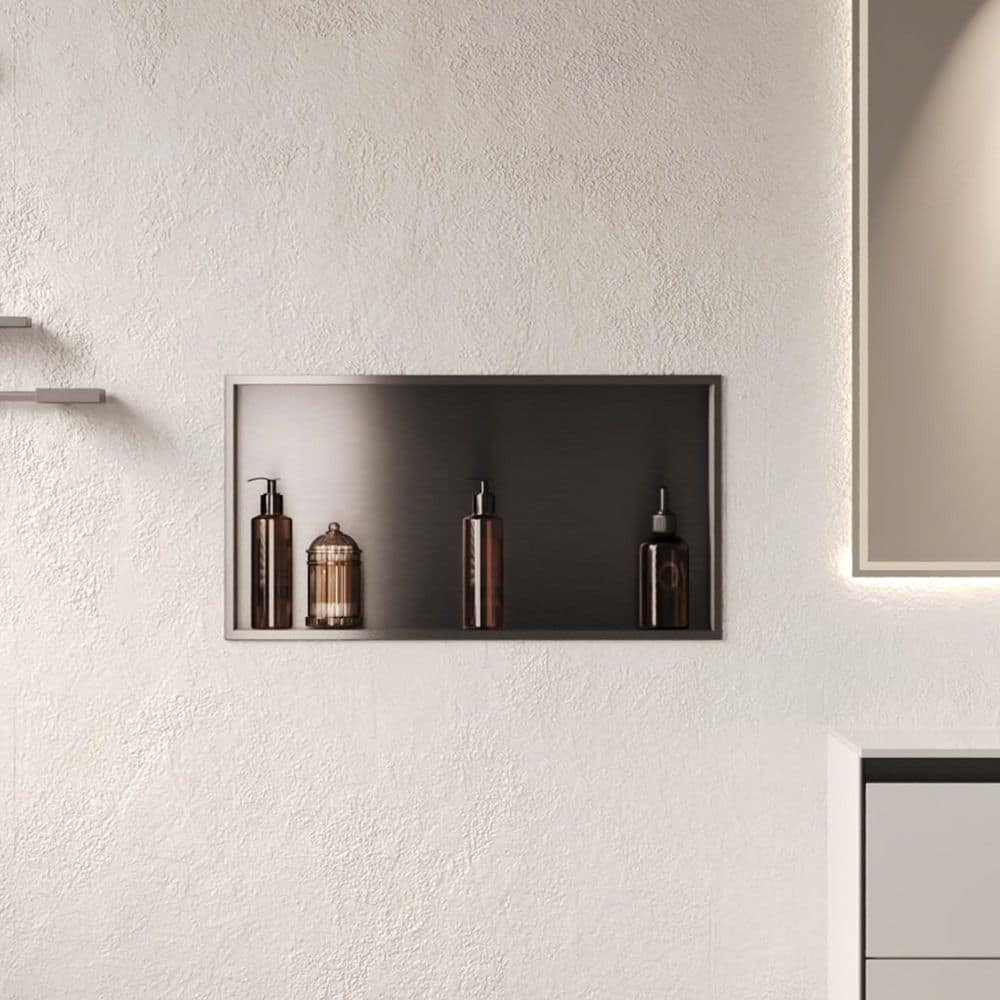 DEERVALLEY 25 in. W x 13 in. H x 4 in. D 304 Stainless Steel Recessed ...