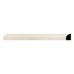 Ekena Millwork 3/4 in. x 3/8 in. x 96 in. Shoe Moulding, PVC ...