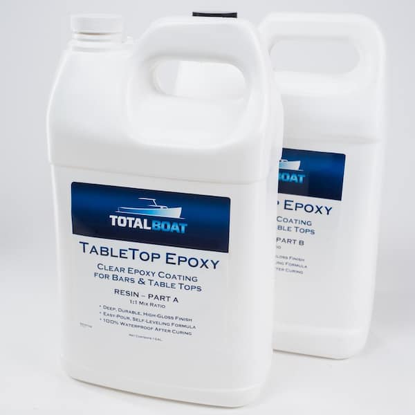 Reviews for TotalBoat Table Top 1 Gallon Kit Clear High-gloss Epoxy ...