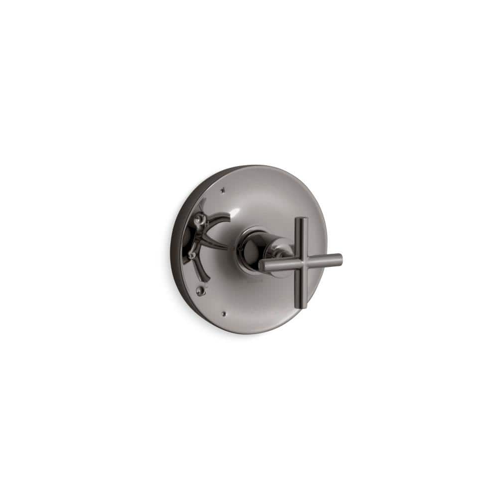 KOHLER Purist 1-Handle Rite-Temp Valve Trim with Cross Handle in ...