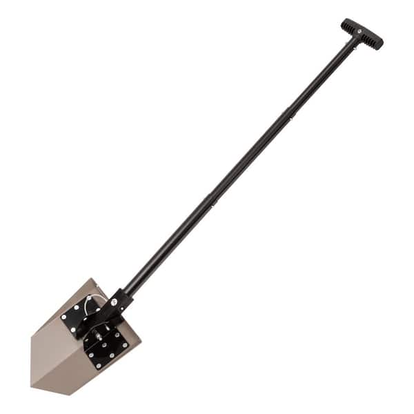 DMOS Delta 44 in. Aluminum Handle Flat Shovel with Carbon Steel Blade ...