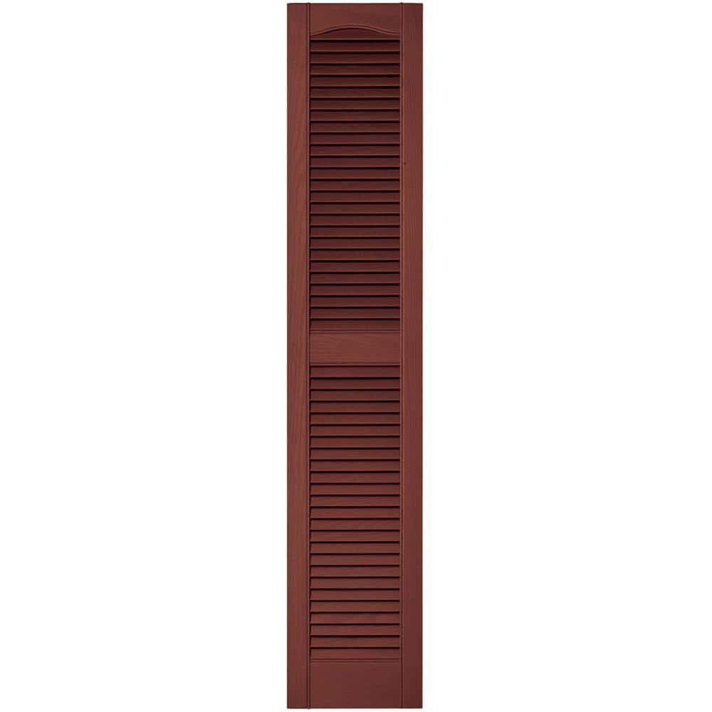 Reviews for Builders Edge 12 in. x 60 in. Louvered Vinyl Exterior ...