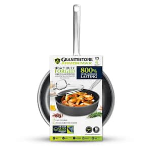 GRANITESTONE Armor Max 14-Piece Aluminum Hard Anodized Heavy Duty 4 ...