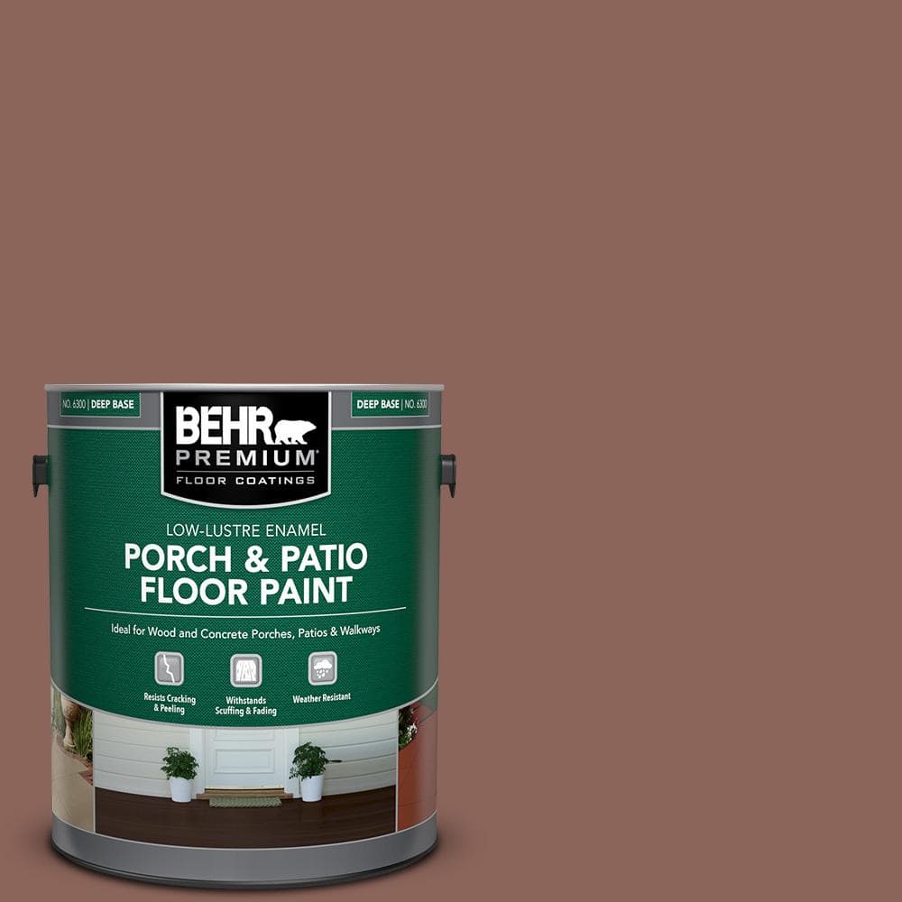 BEHR PREMIUM 1 gal. #BXC-52 Natural Copper Low-Lustre Enamel Interior ...