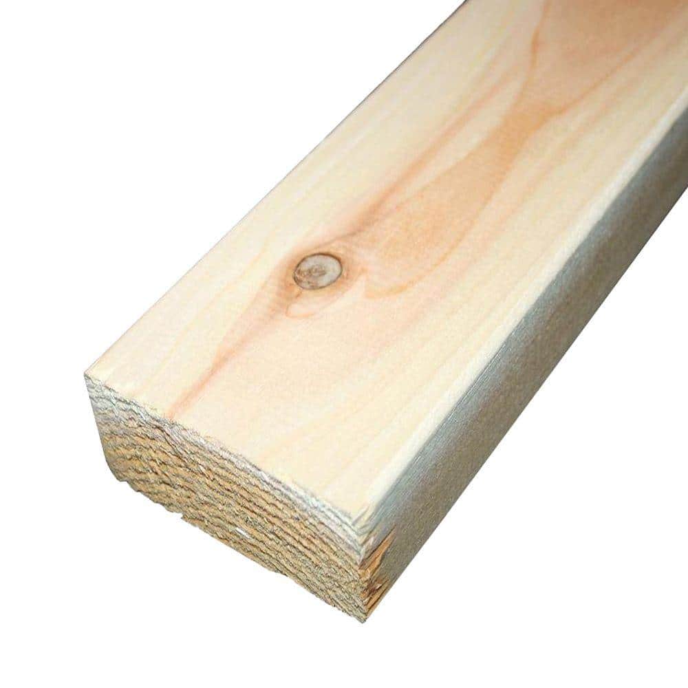 4 in. x 6 in. x 12 ft. #2 Premium Grade Fir Dimensional Lumber 441619 ...