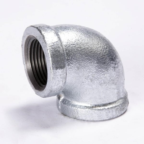 Southland 1 in. FIP Galvanized Malleable Iron 90-Degree Elbow Fitting ...