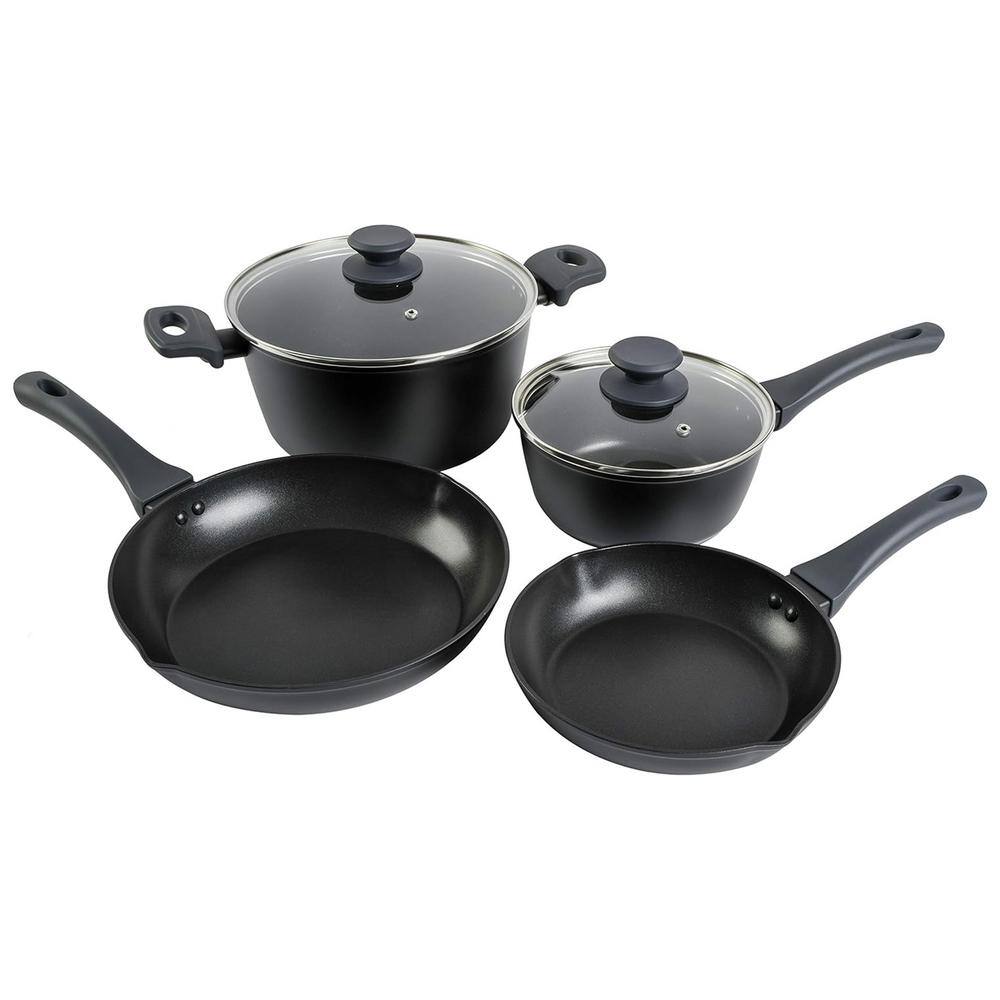 Gibson Soho Lounge 6 Piece Aluminum Nonstick Cookware Set in Matte ...
