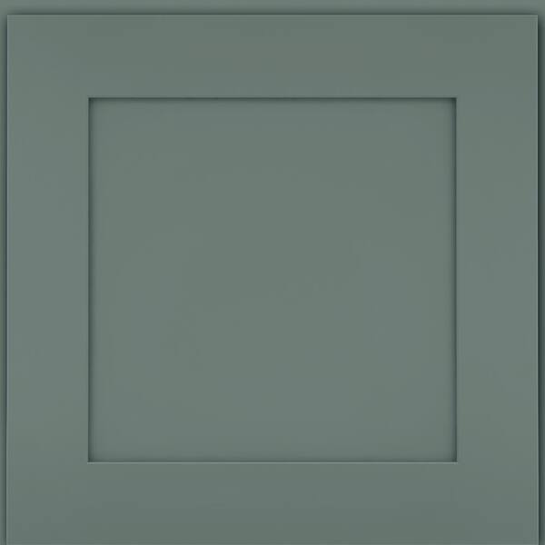 KraftMaid 14-5/8 in. x 14-5/8 in. Cabinet Door Sample in Rainfall RDCDS ...