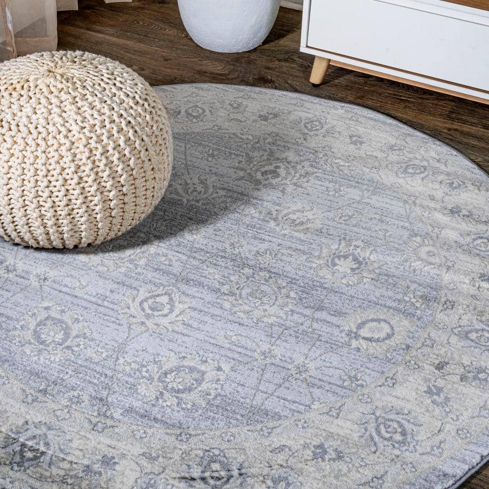 JONATHAN Y Modern Persian Vintage Moroccan Traditional Light Gray 6 ...