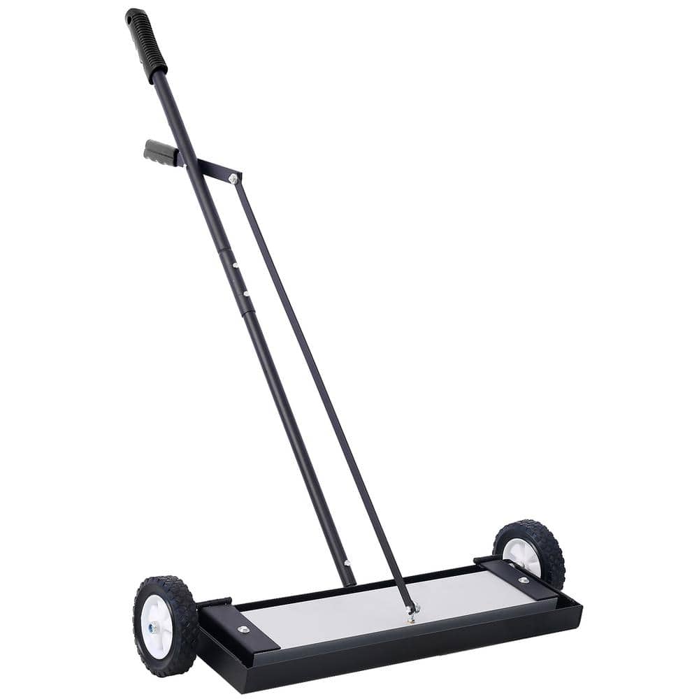 Tidoin 100 lb. Capacity 24 in. Heavy Duty Rolling Magnetic Pick-Up ...