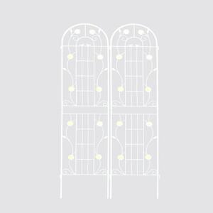 Mr. Garden 7 ft. Raspberry Trellis with Adjustable Arms Raspberry Stake ...