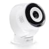 Energizer Smart Wi-Fi Plug-In White Indoor Wired Camera, 1080P Full HD ...