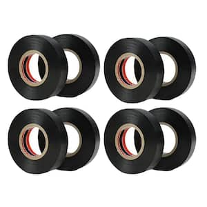 Yichuhaoxi ¾ in. x 50 ft. Electrical Tape Wire Harness Cloth Tape Black ...