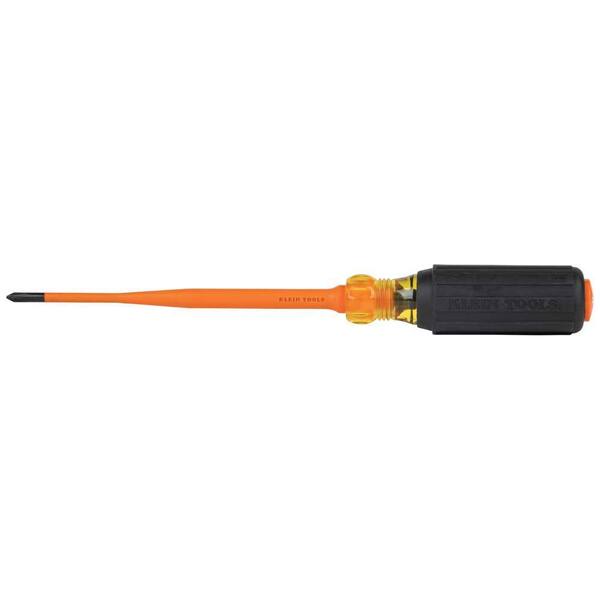Klein Tools 1 Phillips 6 in. Slim Tip 1000 Volt Insulated Screwdriver 6956INS The Home Depot