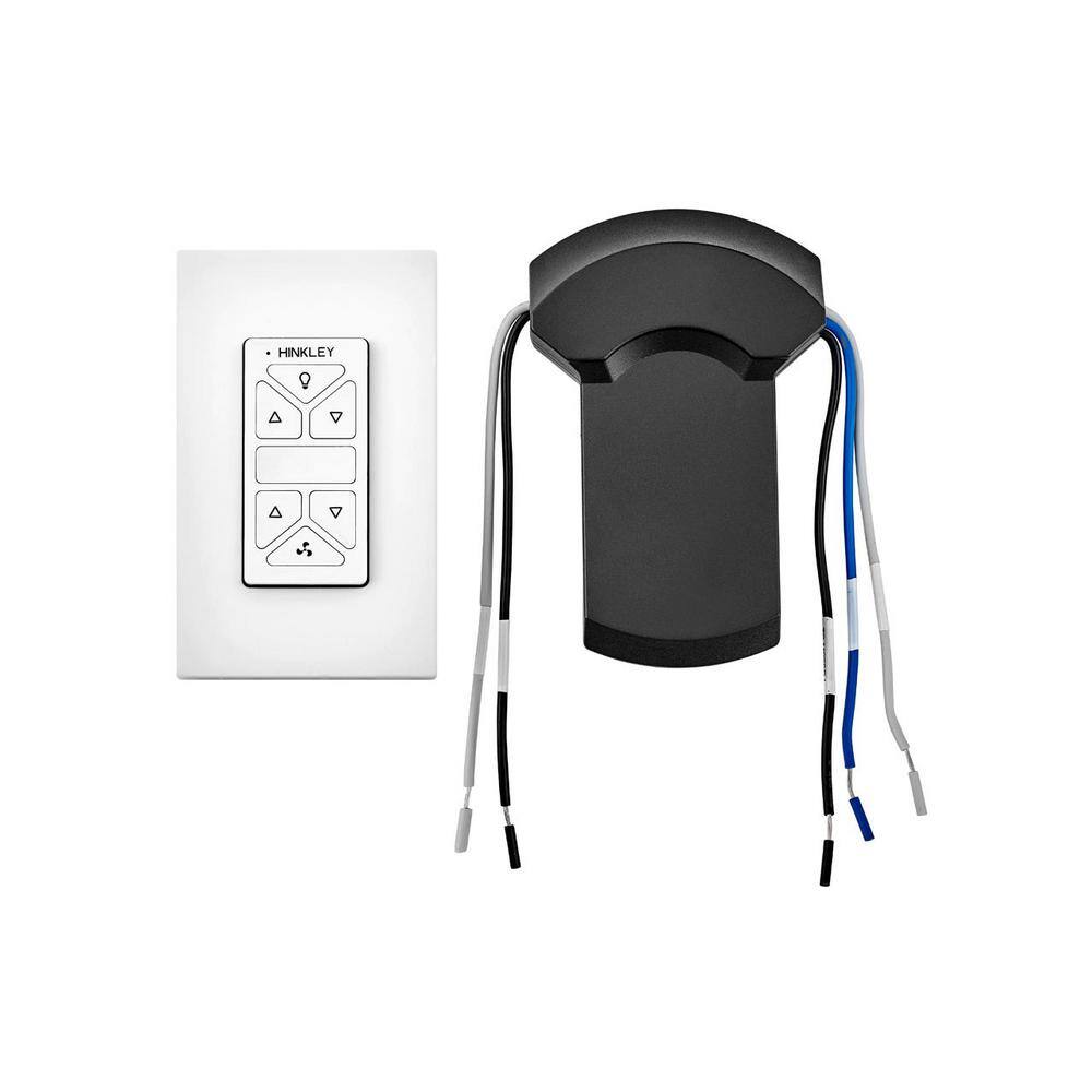 HINKLEY HIRO Afton Ceiling Fan Receiver with Remote Control 980018FWH ...