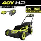 Ryobi 40v push mower store