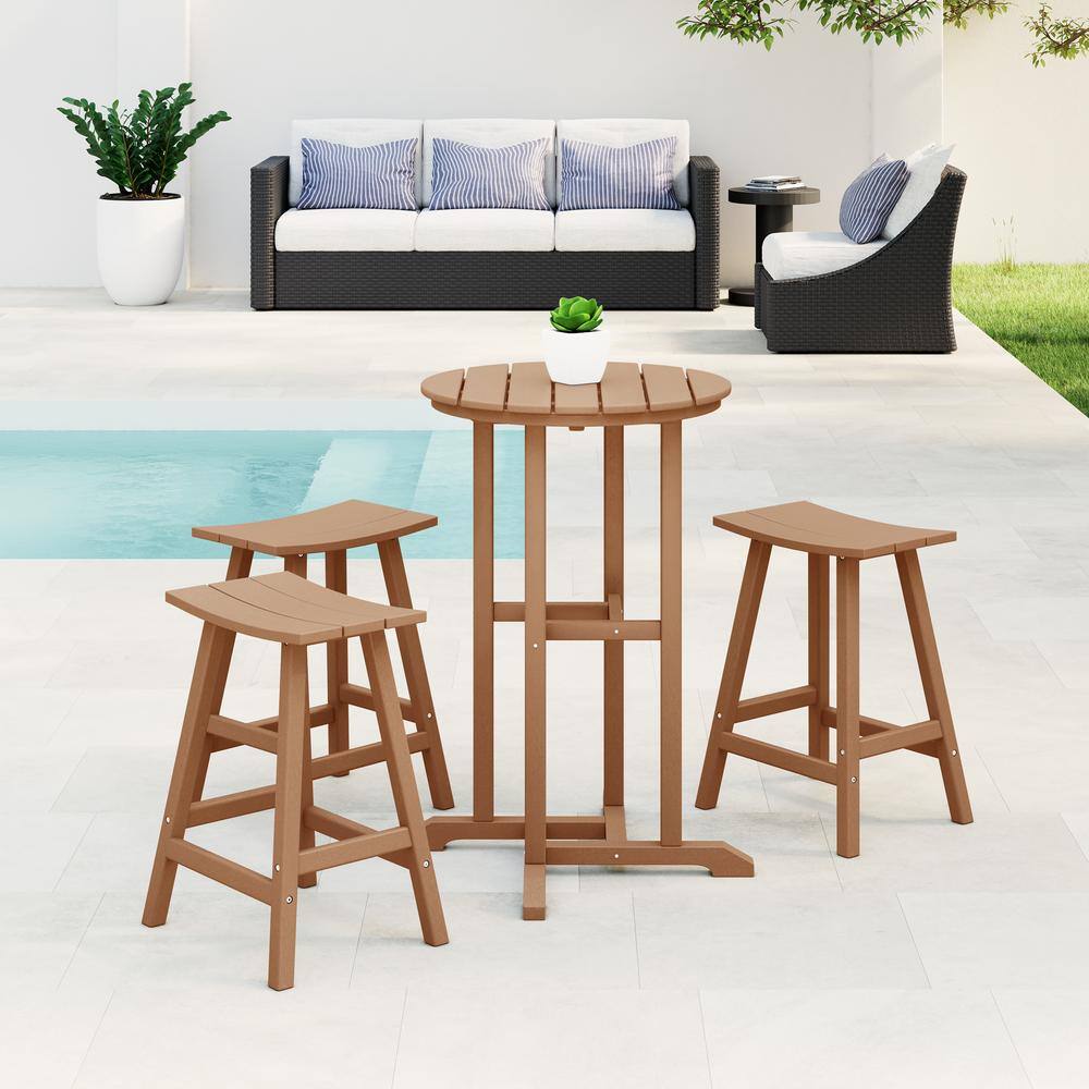 Westin Outdoor Laguna 4-Piece HDPE Weather Resistant Outdoor Patio ...