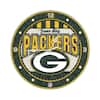 The Memory Company NFL 12 in. Packers Art Glass Clock NFL-GBP-274 - The ...