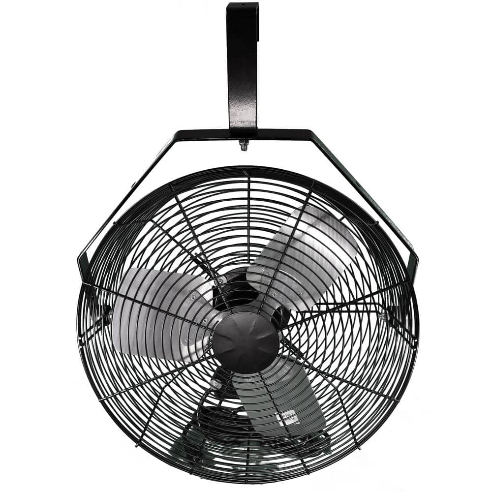 Hessaire 3000 CFM Black Industrial Livestock Cooling Fan 20B4B3-S - The ...