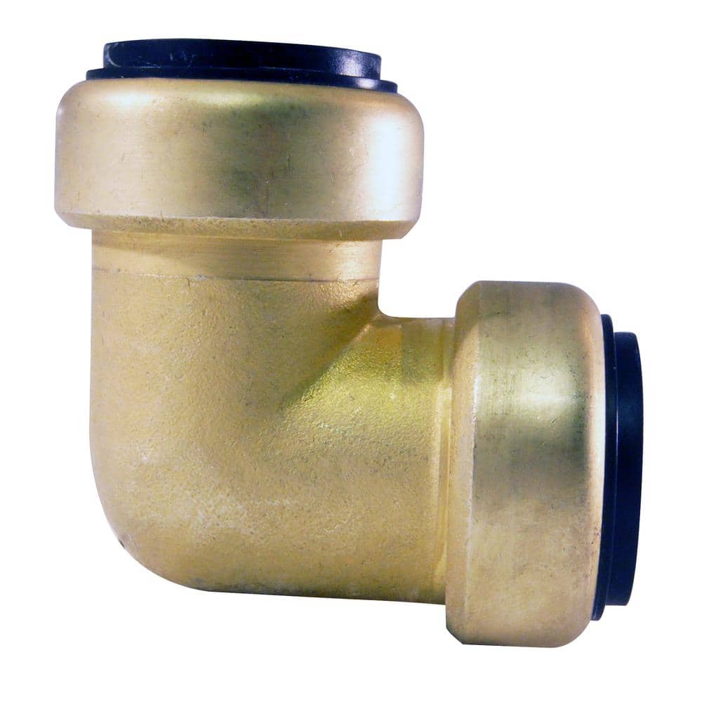 Tectite 1 in. Brass Push-to-Connect 90-Degree Elbow FSBE1 - The Home Depot