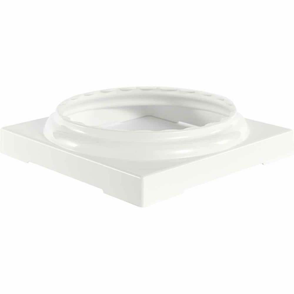AFCO 8 in. Aluminum Standard Capital and Base with Feature for Endura ...