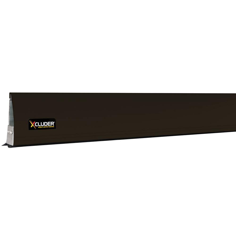 Xcluder 36 in. Versa-Line Door Sweep, Dark Bronze Cover - Seals out ...