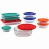 Pyrex 18-Piece Assorted Food Storage Set 1123268 - The Home Depot