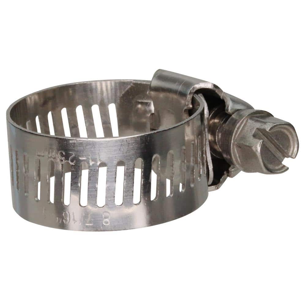 Apollo 3/8 in.-1 in. Stainless Steel Hose Clamp- No. 8 PRO (10-Pack ...