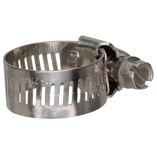 Apollo 3/8 in.-1 in. Stainless Steel Hose Clamp- No. 8 PRO (10-Pack ...