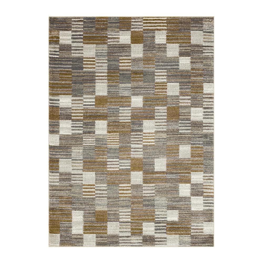 Home Decorators Collection Pernette Gray/Beige 5 ft. 3 in. x 7 ft ...