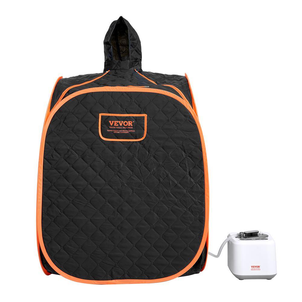 VEVOR Portable Personal Steam Sauna Spa Tent 1000-Watt 1-Person Indoor ...