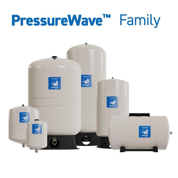 globalwater solutions PressureWave 42.3 Gal. Vertical Pressurized Well ...
