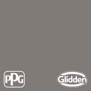 Glidden Premium 1 qt. PPG1007-6 Cool Charcoal Satin Exterior Latex ...