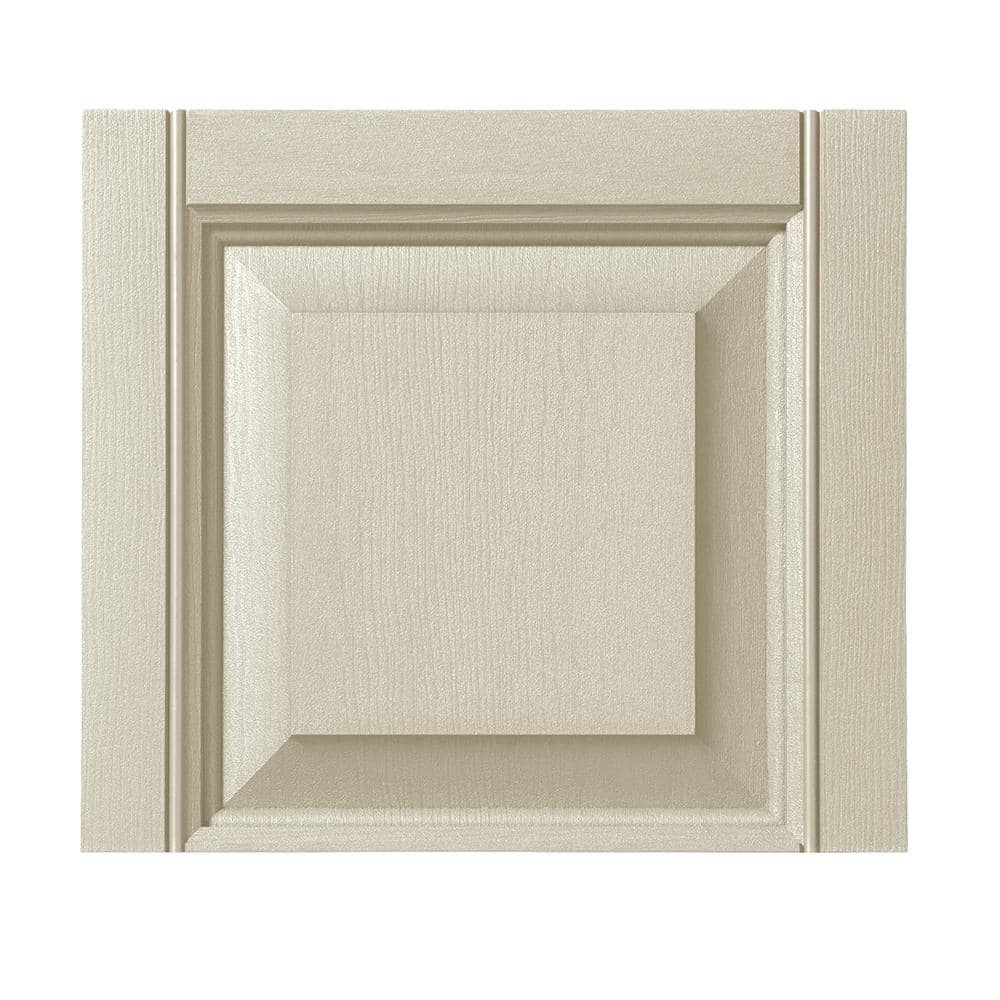 Ply Gem 15 in. x 13 in. Polypropylene Raised Panel Transom Design in ...