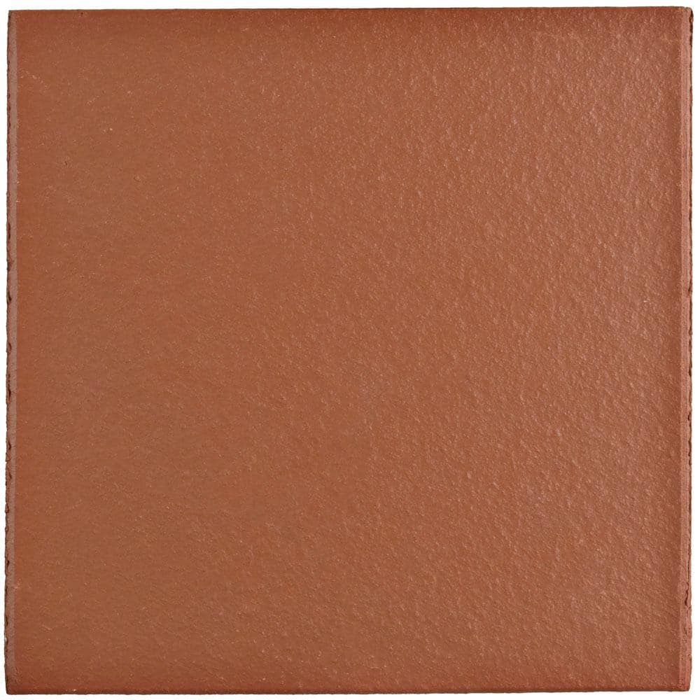 Merola Tile Quarry Red 5-7/8 in. x 5-7/8 in. Ceramic Floor and Wall ...