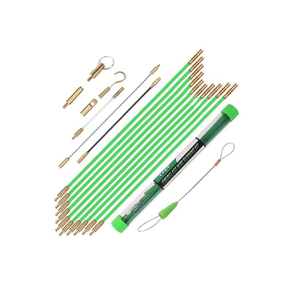 Yichuhaoxi Fiberglass Electrical Wire Cable Glow Rods 14 ft. with 8 ...