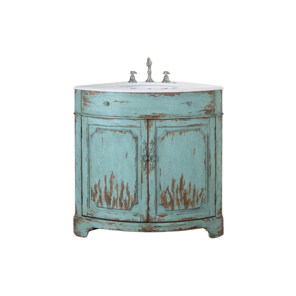 Benton Collection Triadsville 24 in. Single Sink Freestanding ...