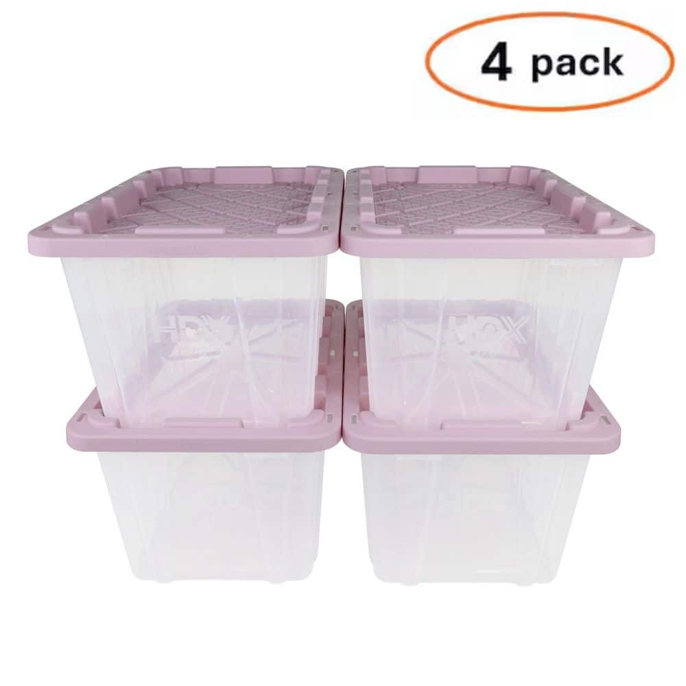 Have a question about HDX 27 Gal. Tough Storage Tote in Clear with ...