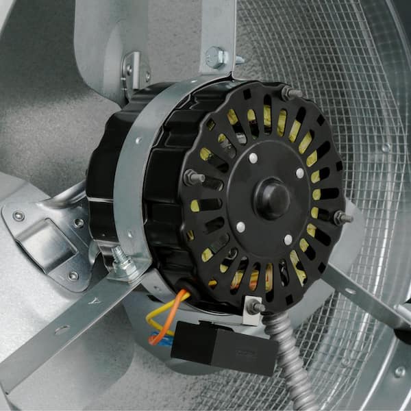 Master Flow 1500 CFM Black Power Roof Mount Attic Fan ERV6BL - The Home ...