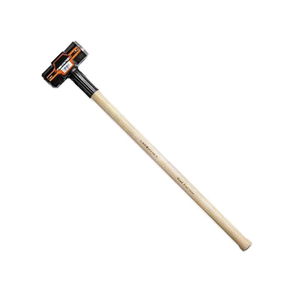 ROCKFORGE 10 lb. Sledge Hammer with Wood Handle GXA-40010HI - The Home ...
