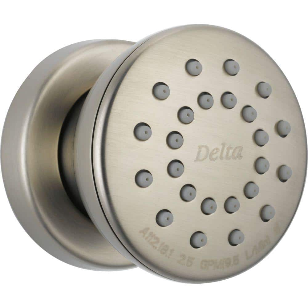 Delta Classic 1-Spray Body Spray in Stainless 50102-SS - The Home Depot