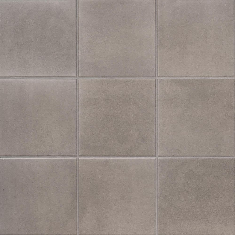 Reviews for Ivy Hill Tile Elizabeth Sutton Cameo Cement Mist Gray 7.87 ...