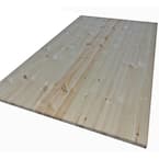 1 in. x 24 in. x 36 in. Allwood Pine Project Panel Table Island Top 5 ...