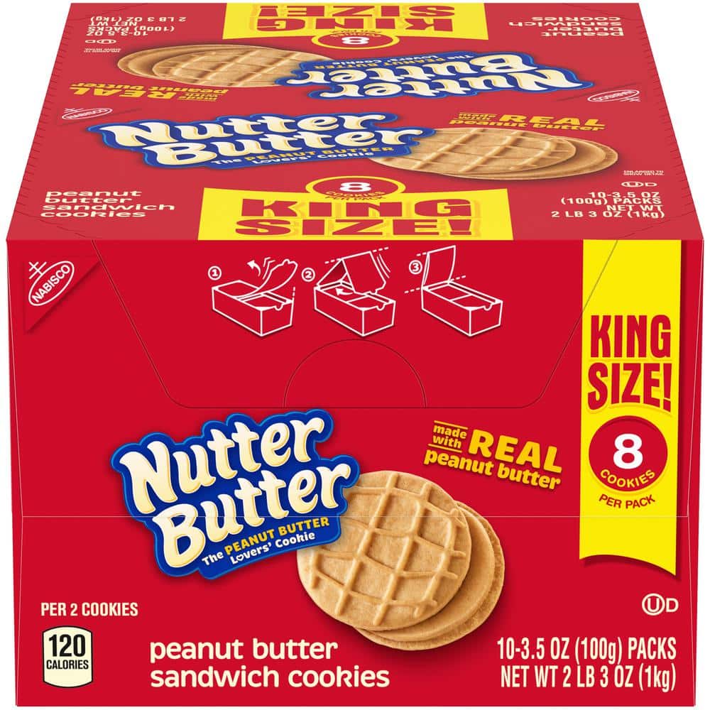3.5 oz. Peanut Butter Cookies 122806 - The Home Depot