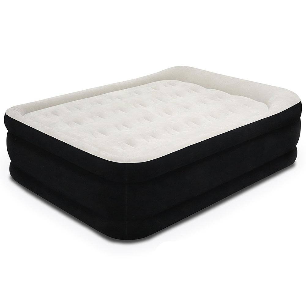 Angel Sar 20 in. Full Air Mattress, Luxury Airbed Inflatable Mattress ...