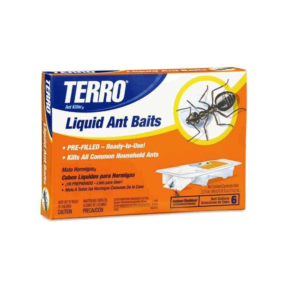 TERRO Ant Killer ll Liquid Baits (6-Pack) 300 - The Home Depot
