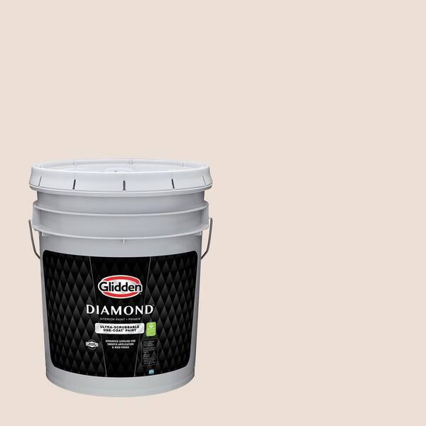 Glidden Diamond 5 gal. PPG1068-2 Sablewood Ultra-Flat Interior Paint ...