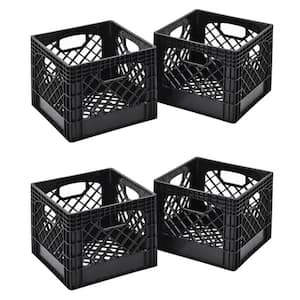 GSC Technologies 11 in. H x 13 in. W x 13 in. D Plastic Storage Milk ...