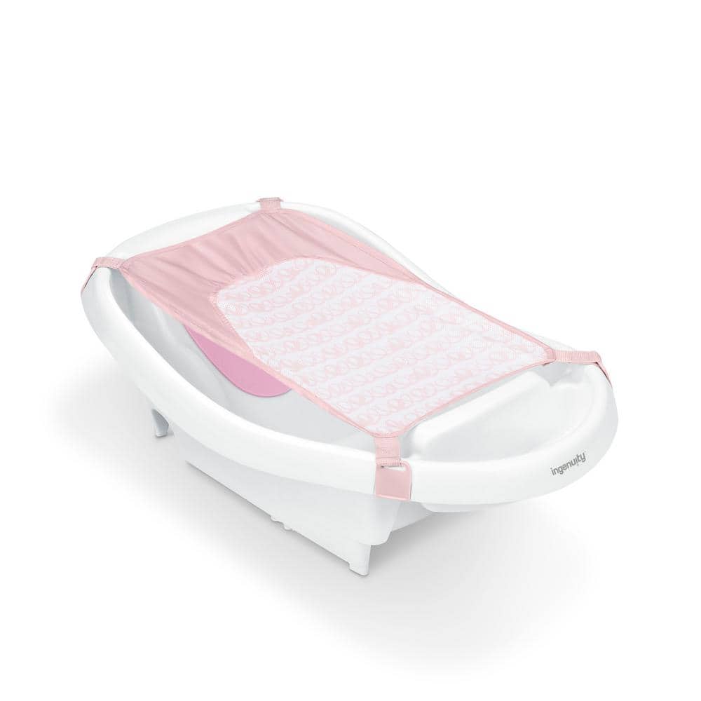 Ingenuity Comfy Clean Tub Pink 17138 - The Home Depot